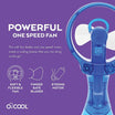 Deluxe Misting Fan – O2COOL LLC
